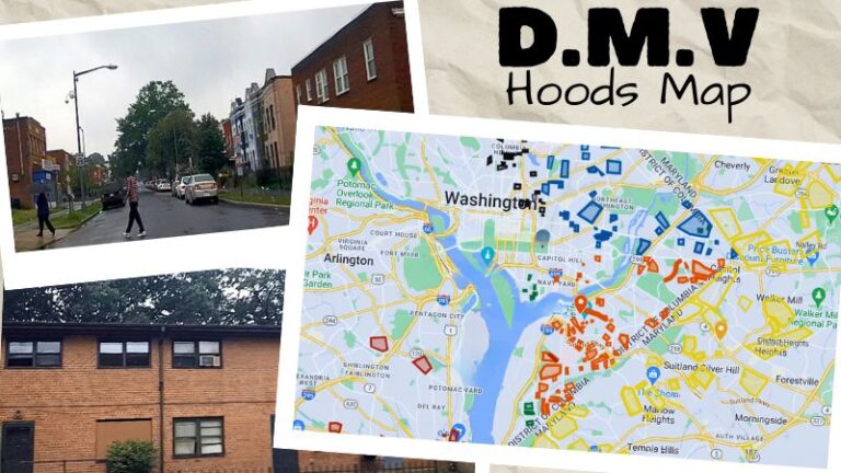 Map of Washington DC Gangs (Full Tour of Washington DC Hoods)