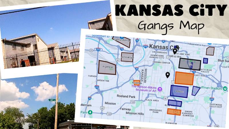 Map of Kansas City Gangs (Full Tour of Kansas City Hoods)