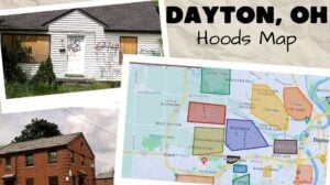 Map of Dayton, Ohio Gangs (Tour of Dayton, Ohio Hoods)