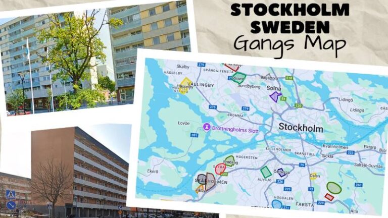 Map of Swedish Gangs: Tour of the Hoods of Stockholm, Sweden